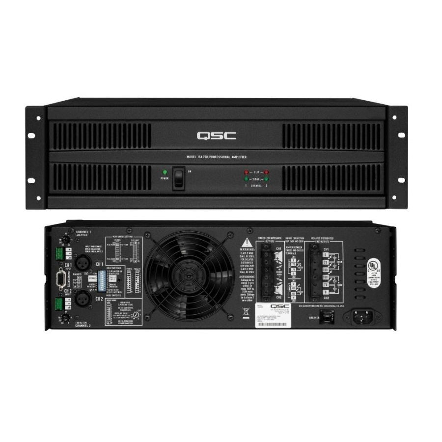 Amplificador de linea QSC ISA500TI – c&celectronica