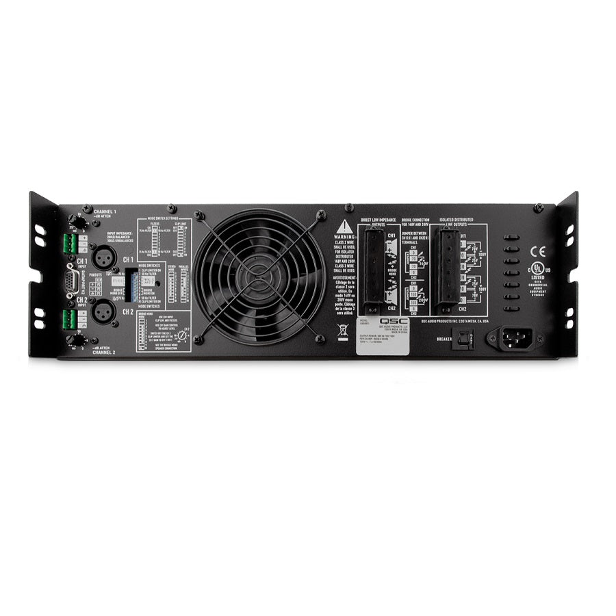 Amplificador de linea QSC ISA500TI – c&celectronica